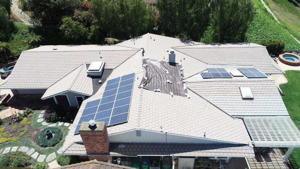 Roofing Pictures Before and After | Pacific Roofing Orange County Roofer